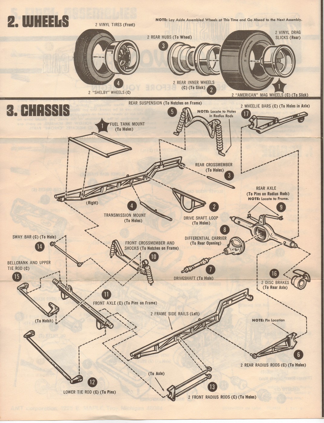 Photo: File6 | AMT MACH WON! Mustang Funny Car #T341-225 album ...