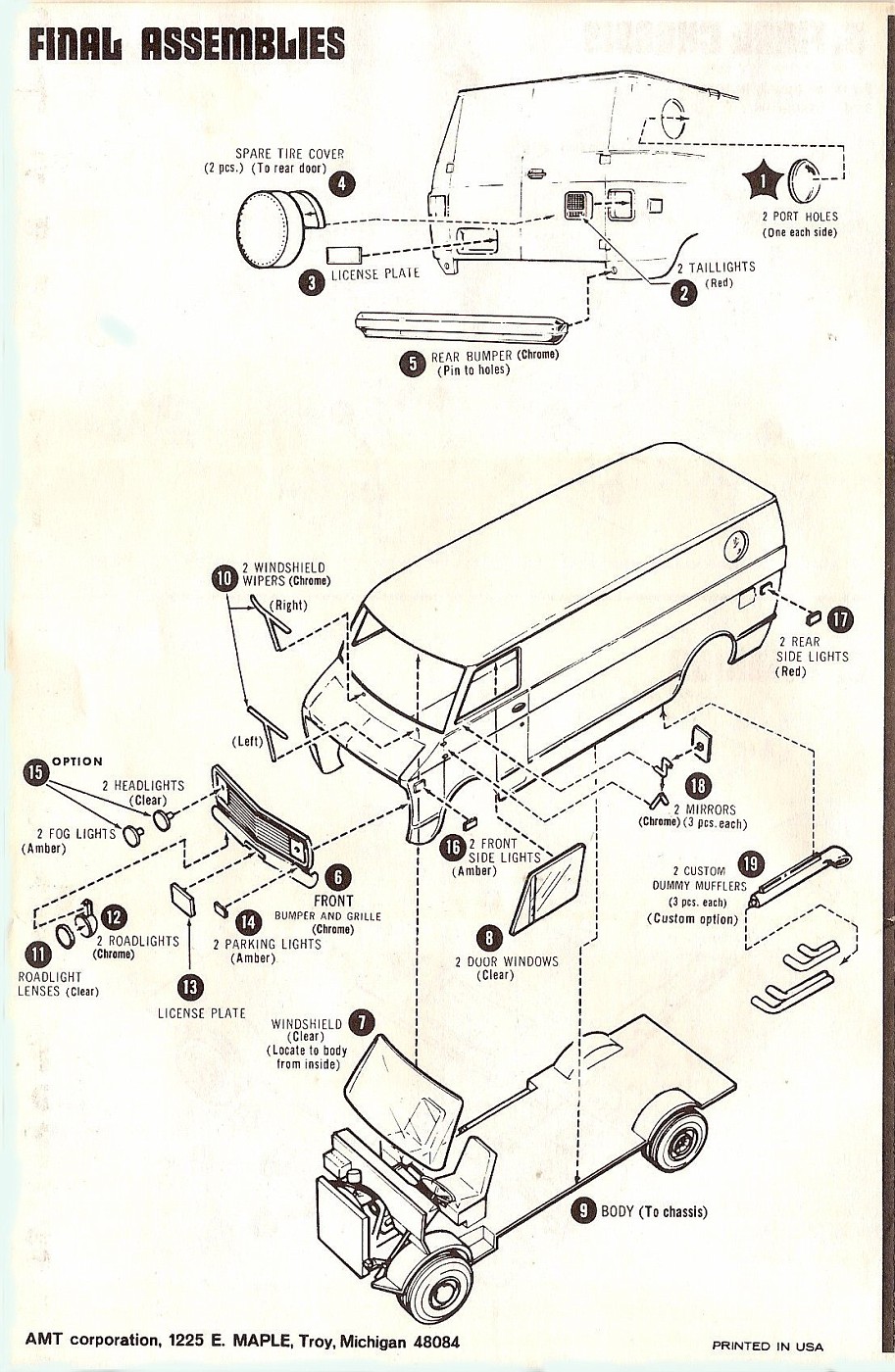 AMT Candy-Van Custom Chevy Van #T246 album | DRASTIC PLASTICS MODEL CAR ...