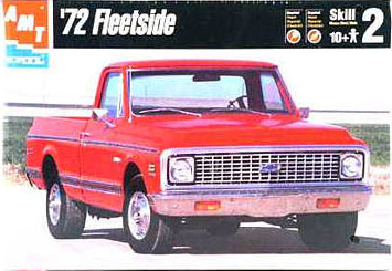 Photo: 1972 Chevrolet Fleetside Short box | AMT Pickup Truck and SUV ...