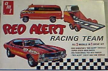 Photo: Chevrolet Red Alert Racing Team | AMT Drag Racing Box top only ...