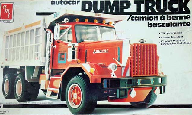 Photo: Autocar Dump Truck | AMT Rigs and Trailers Box top only album ...