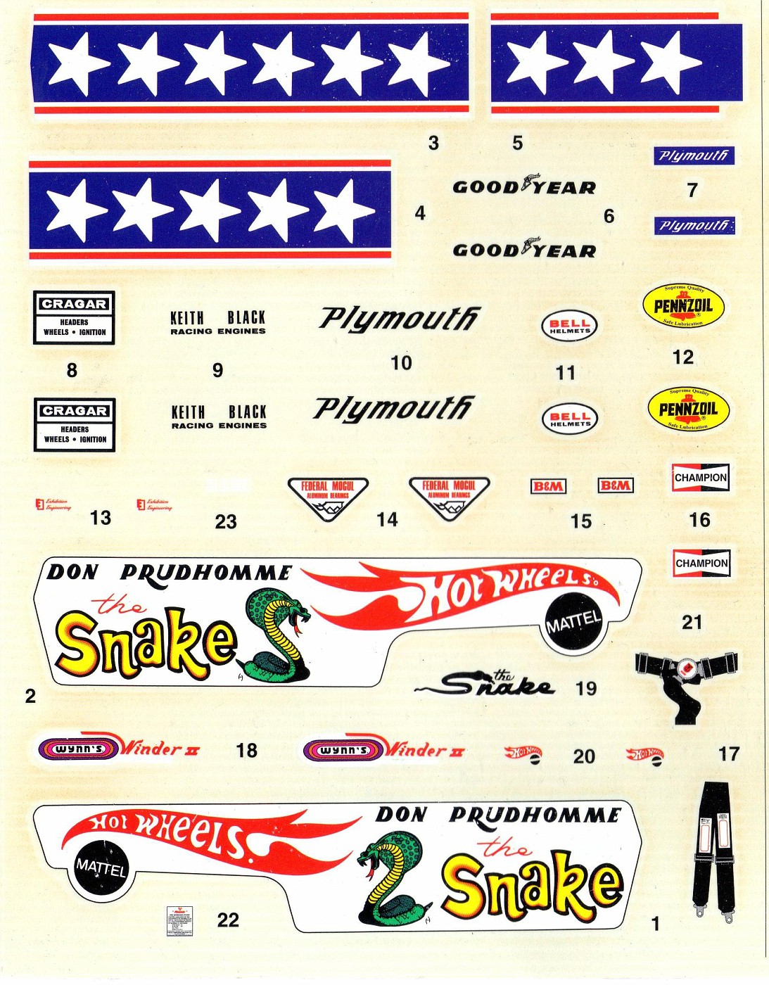 Photo: zimg107 | MONOGRAM the Snake Plymouth Cuda Funny Car #6762 album ...