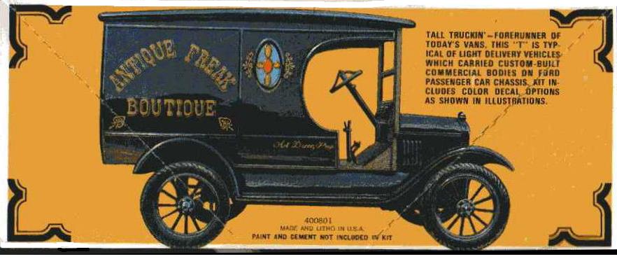 Photo: 1923 Ford Model T Delivery Van - Boutique Hk-A02 | AMT '23 T ...