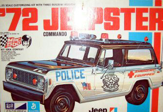 Photo: 1972 Jeep Jeepster Commando | MPC Pickup Truck and SUV Box tops ...