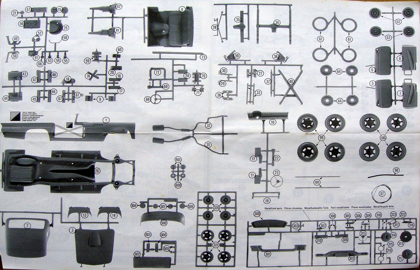 Photo: 007 | MATCHBOX AMT 1957 Ford Thunderbird 1/16 scale #PK-7509 ...