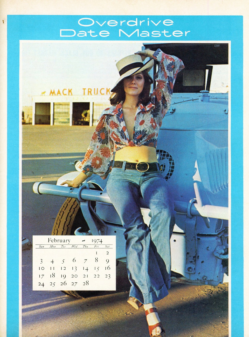 Photo: February 1974 Date Master | 02 Overdrive Magazine February 1974 ...