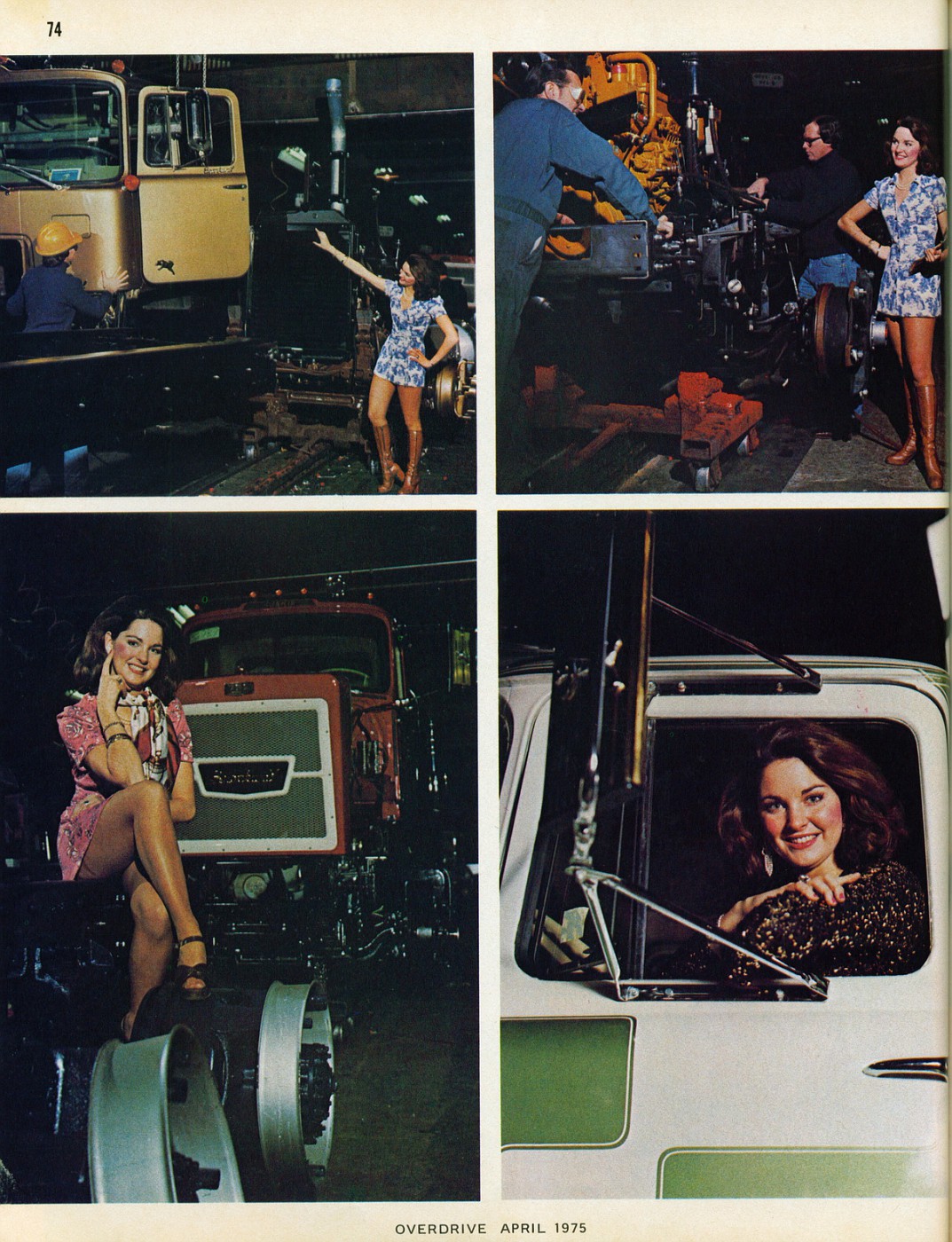04 Overdrive Magazine April 1975 album | Dutch Model Truck Club | Fotki ...