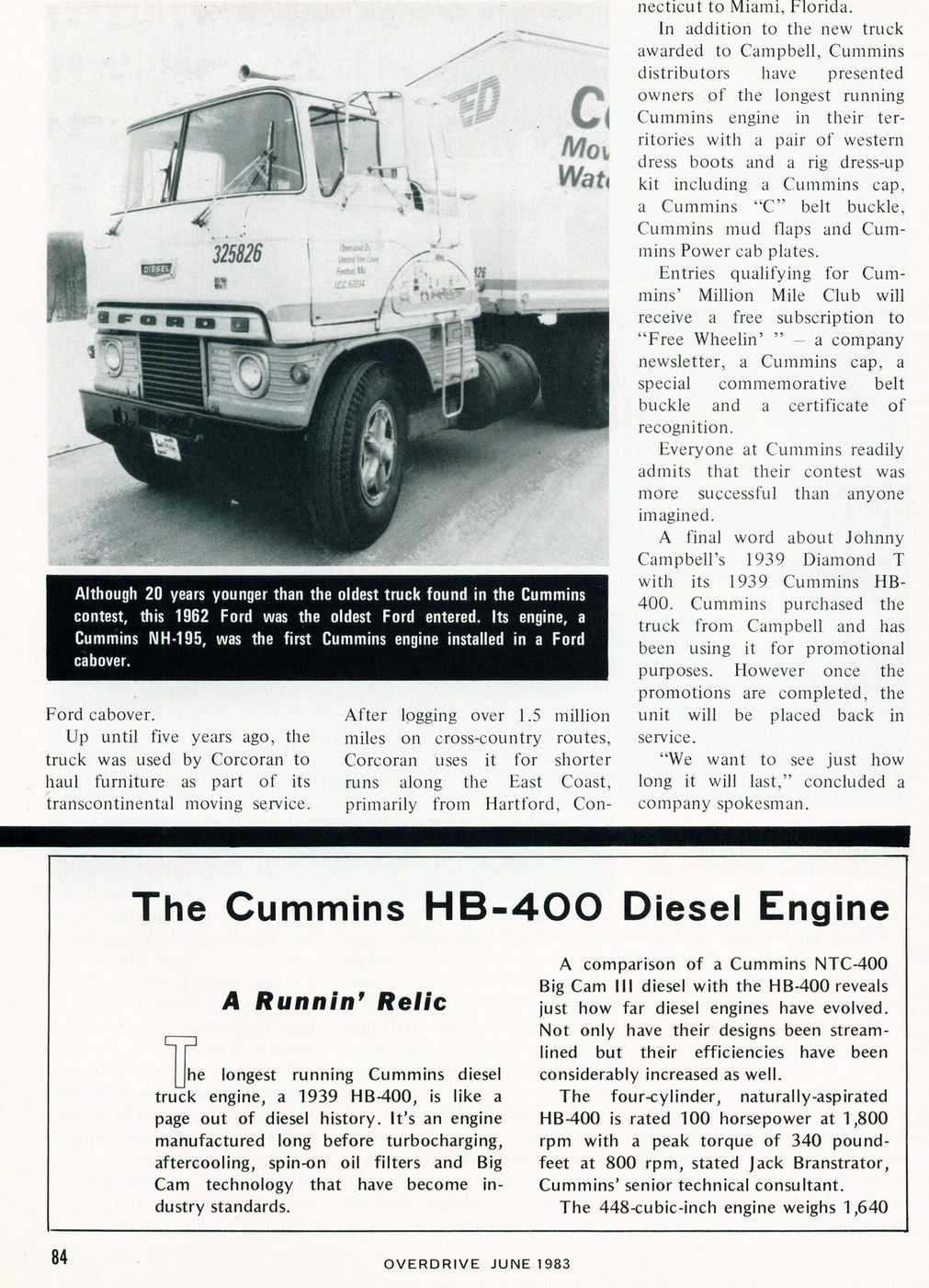 06 Overdrive Magazine June 1983 album | Dutch Model Truck Club | Fotki ...