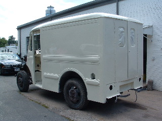 Photo: Divco Bedford Farms restoring 1952 300C model ae | Divco ...