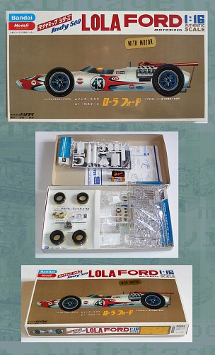 Photo: 1966 1/16 Banini Lola Ford # 43 | Indy, Champ and CART car ...
