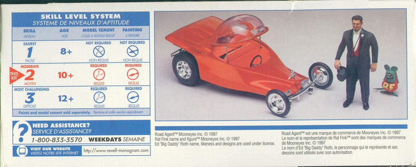 RM Road Agent Ed "Big Daddy" Roth album | DRASTIC PLASTICS MODEL CAR ...