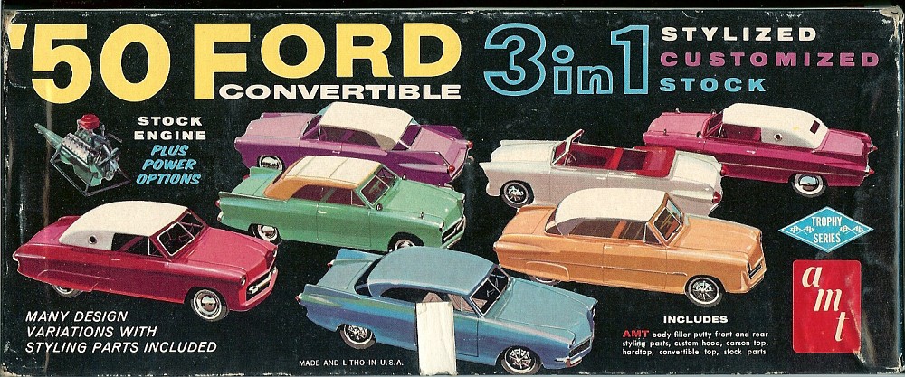 Photo: 50ford3 | AMT '50 Ford Convertible Trophy Series #T-150-200 ...
