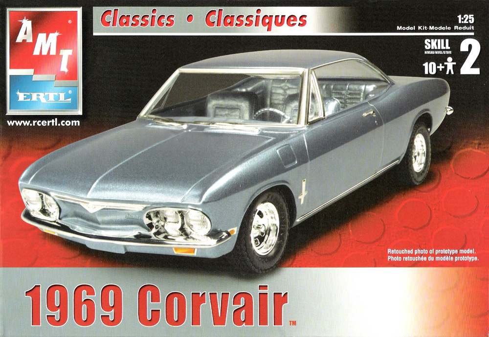 Photo: Box top | AMT 1969 Corvair #099-38159 album | DRASTIC PLASTICS ...