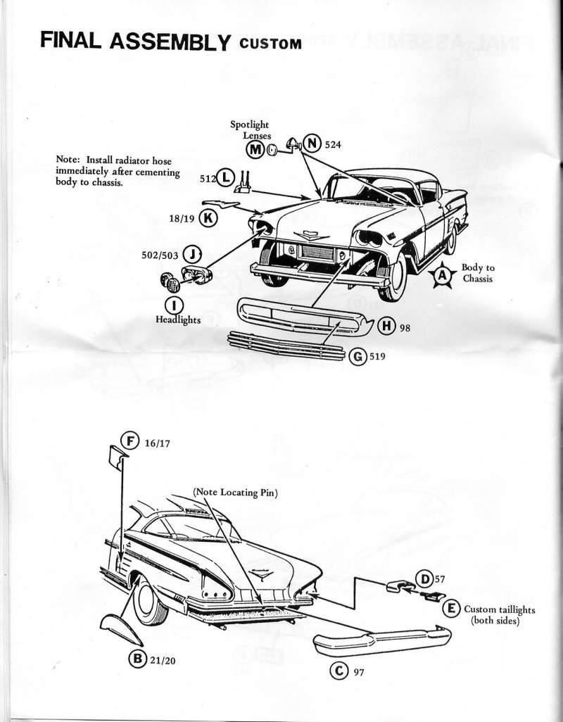 Photo: 1958 Chevrolet Impala Page 10 | AMT 1958 Chevy Impala album ...