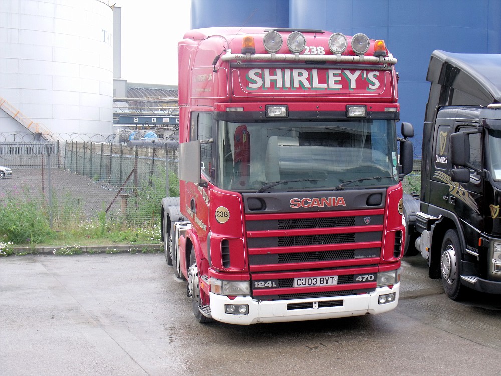 Photo: CU03 BVT Scania 124L470 Topline 6x2 unit | Shirley's Transport ...