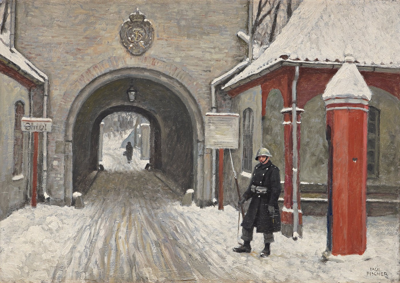 Photo: Sentinel by the Citadel, Copenhagen (undated) | Paul Gustav ...