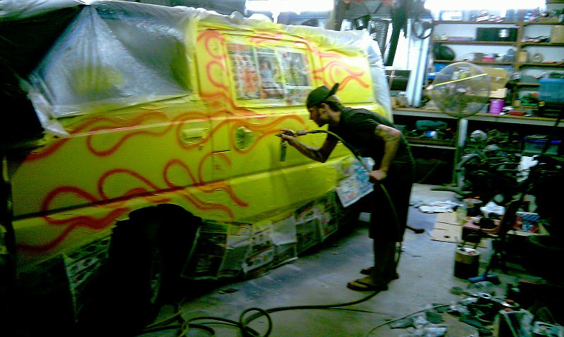 Photo: 038 | KUSTOM VAN BODY WORK AND PAINTED HOUSE OF STYLE BY ...