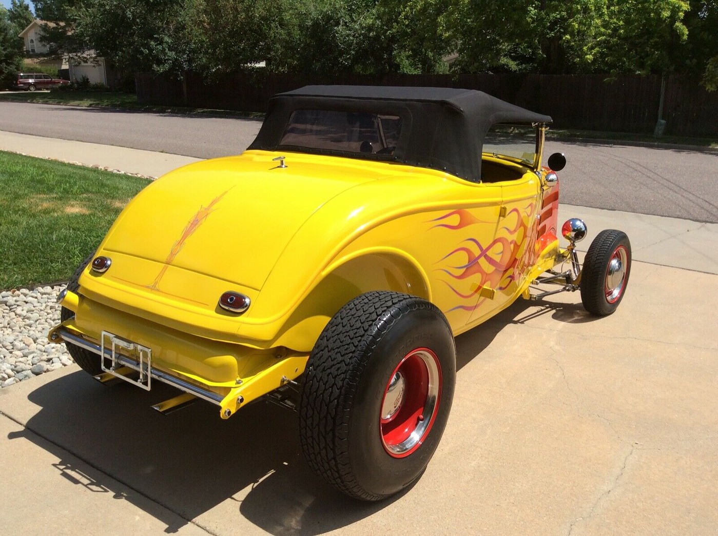 Photo: 34 Ford roadster with flames (4) | 1933/34 FORD ROADSTERS ...