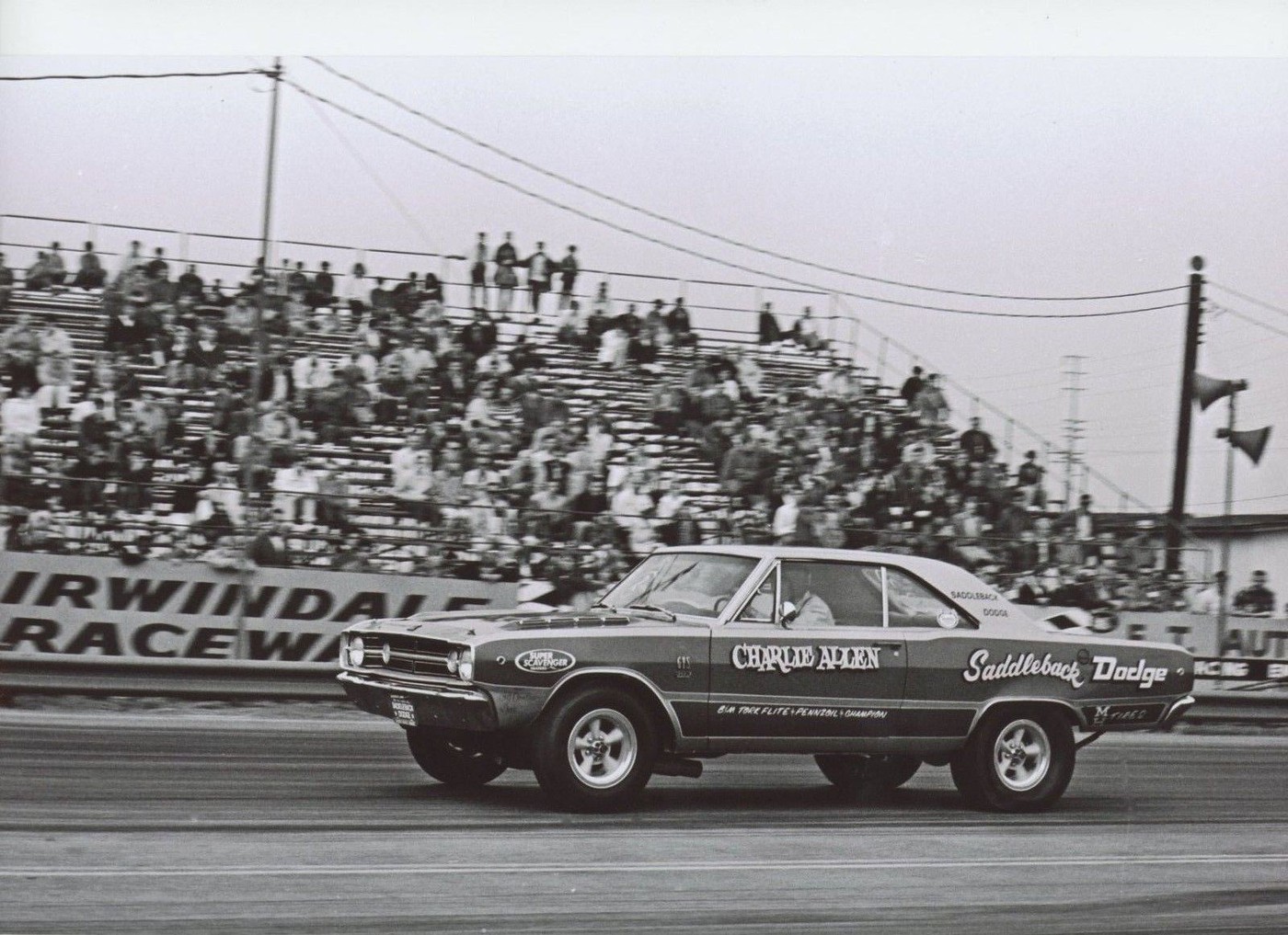 Photo: CHARLIE ALLEN AT IRWINDALE | VINTAGE FUNNY CARS album | LOUD ...