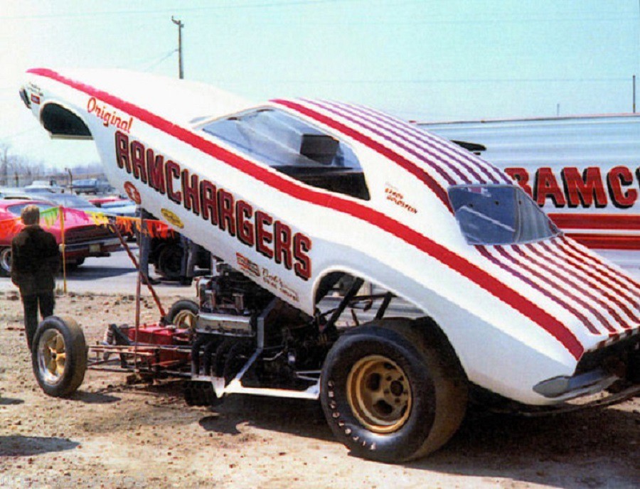 Photo: Funny Car Pit (4) | VINTAGE FUNNY CARS IV album | LOUD-PEDAL ...