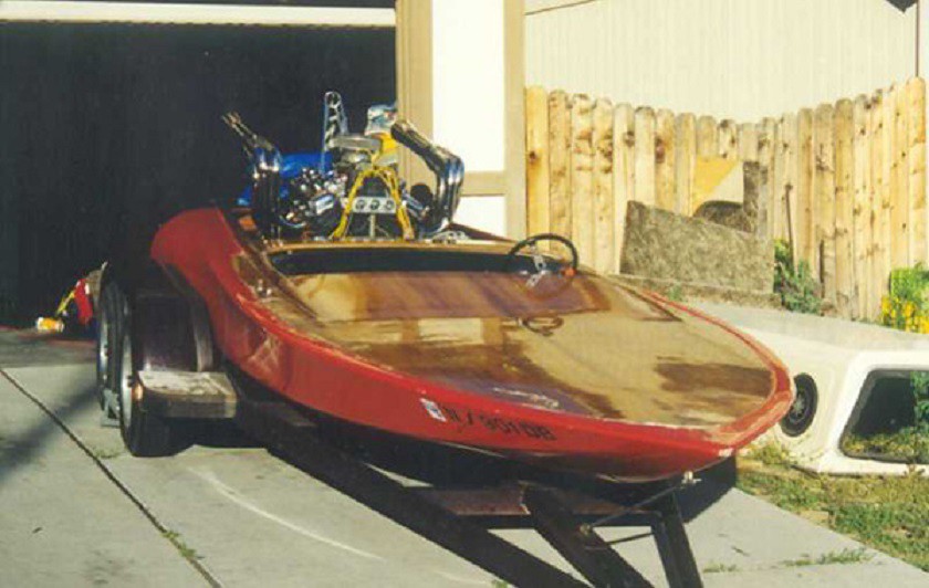 Photo: 1966 Corvette 427 HPerf model Hall Craft V-Drive | SKI BOATS ...