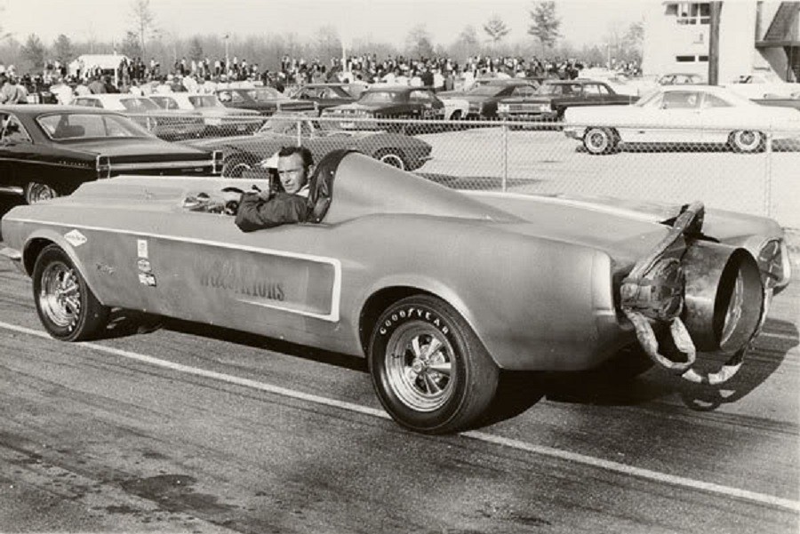 Photo: Mustang Jet | WHEELSTANDERS & EXHIBITION DRAG CARS album | LOUD ...