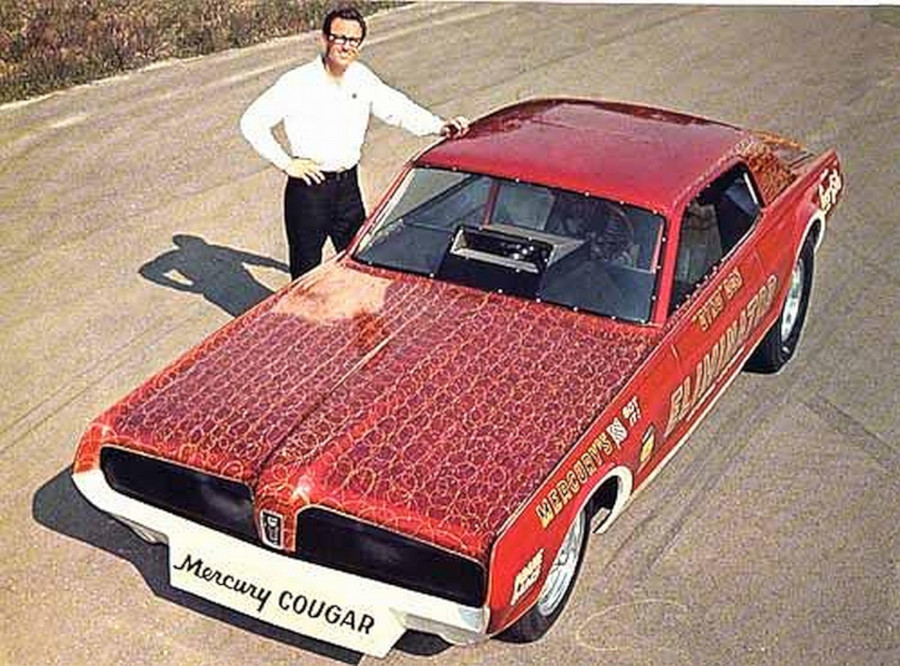 Photo: Don Nicholson with the Mercury Cougar Eliminator (Don Nicholson ...