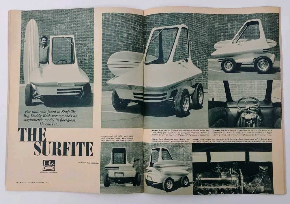 Photo: ROD & CUSTOM FEBUARY 1964 FEATURING ROTH'S SURFITE | THE ROTH ...