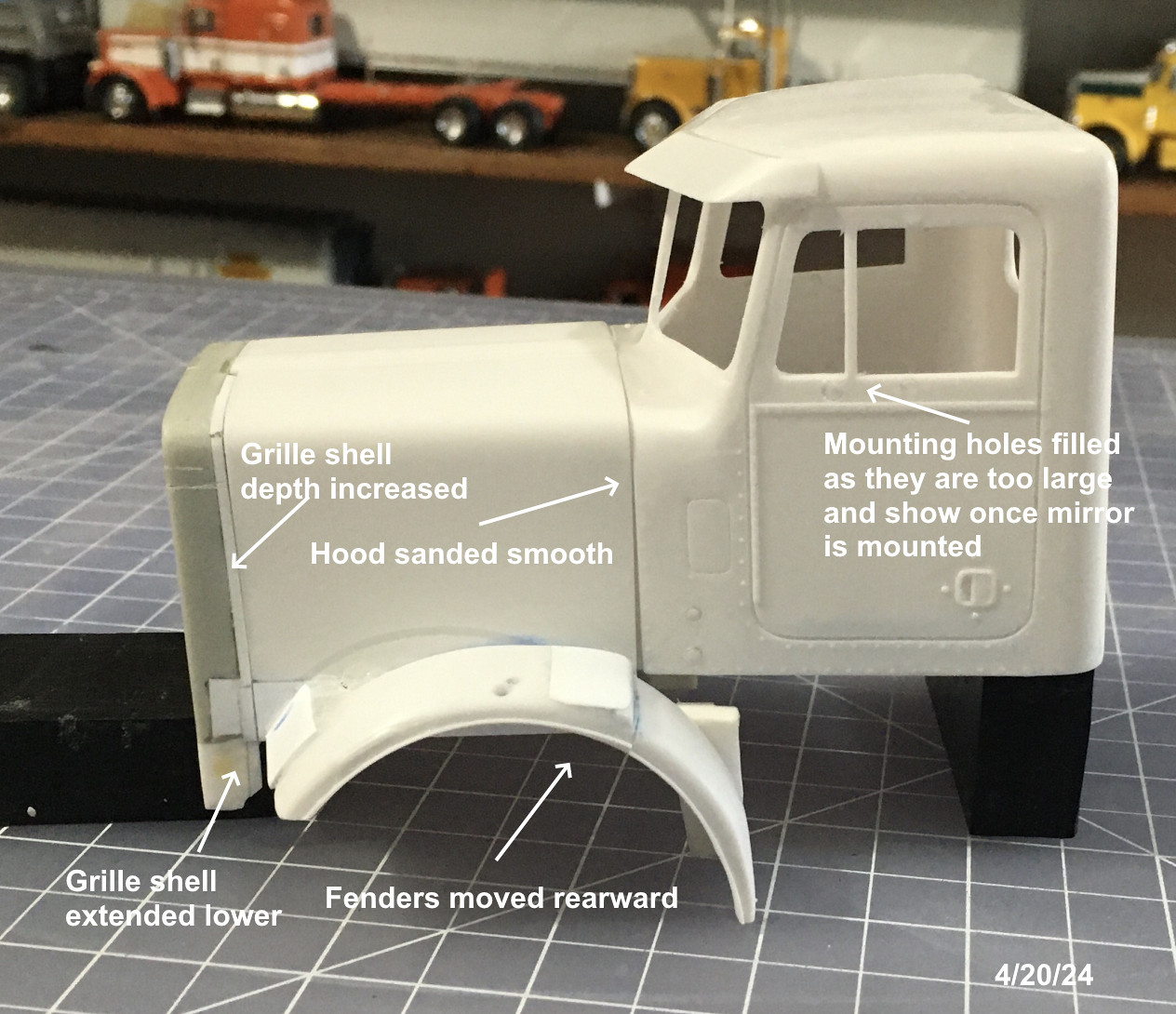 Photo: IMG 8210 4 20 24 | What's on the bench recently - or a while back still waiting to be ...