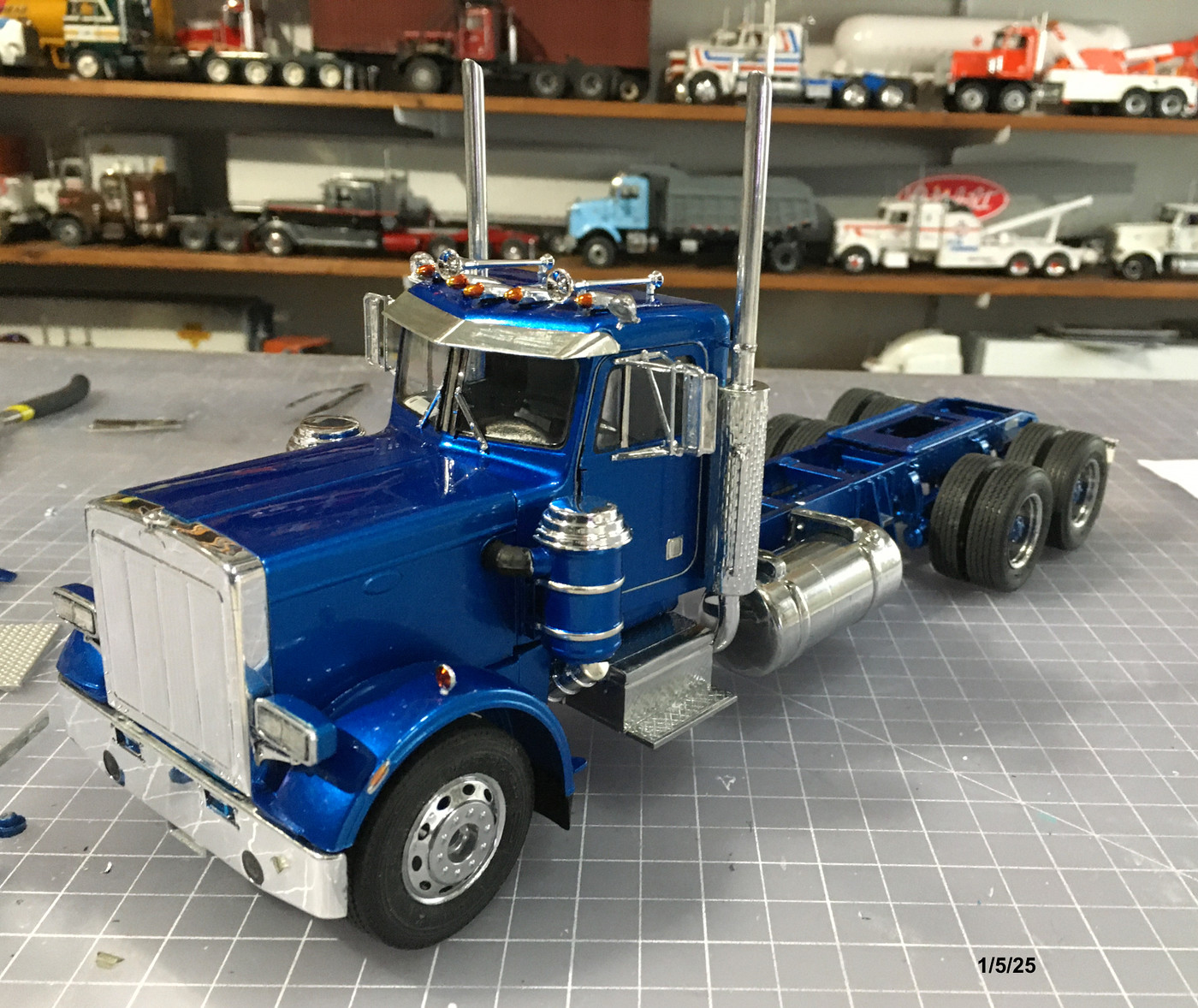 Photo: Blue 359 1st stand up ready for sleeper install 1 5 25 | What's ...