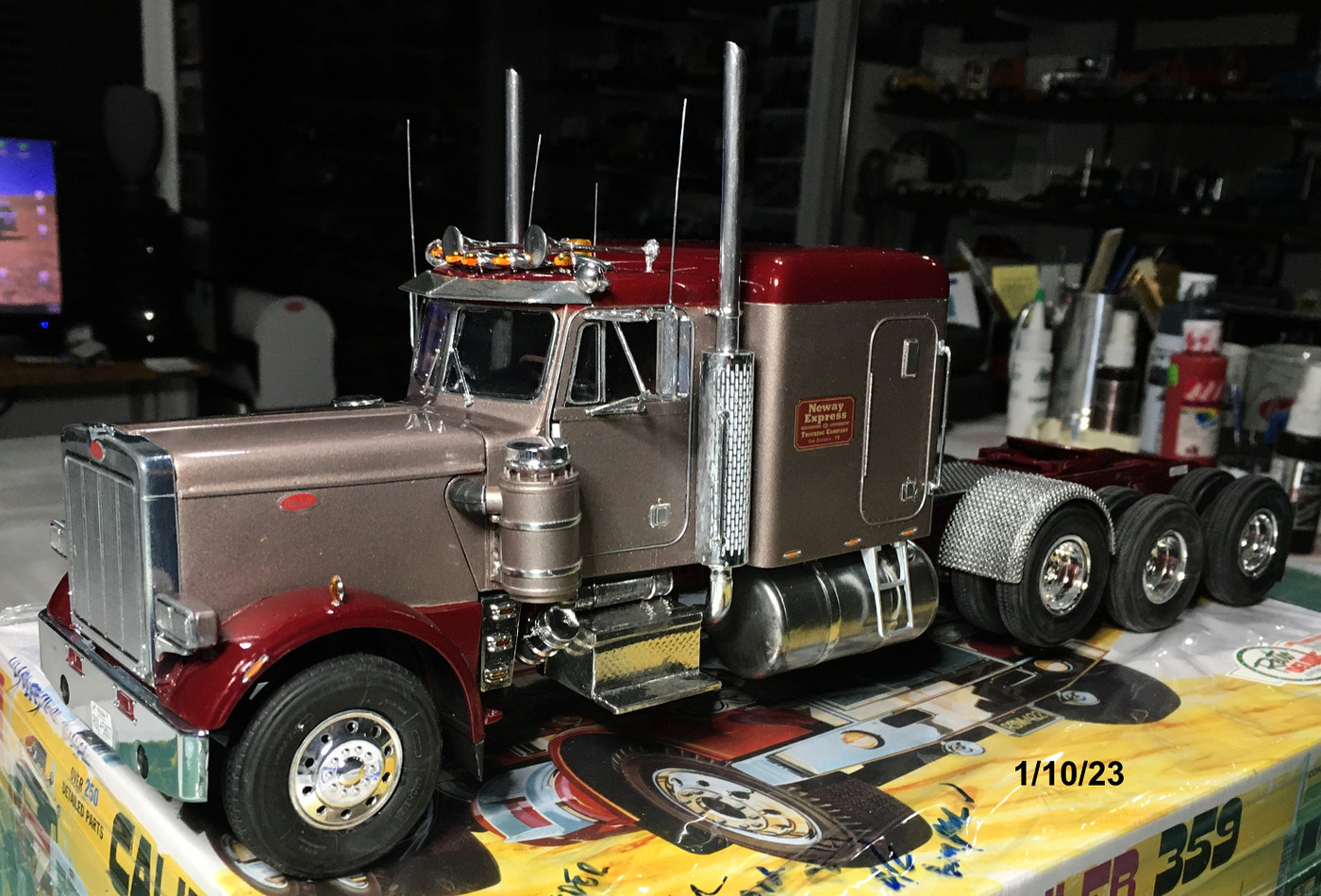 Photo: Revell of Germany 359 left view finished for now 1 10 23 | 359 ...