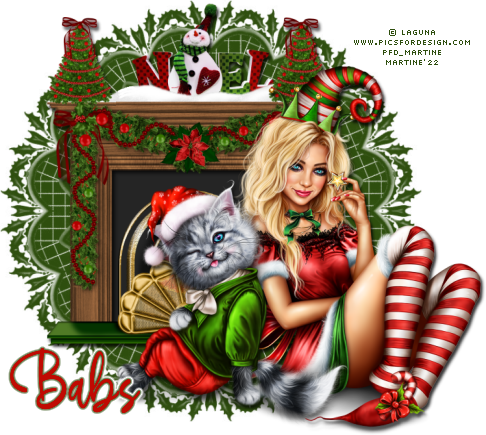 Photo: martinesXmasFP mf22 Babs | ChristmasFP - Names album | Chezmartine | Fotki.com, photo and ...