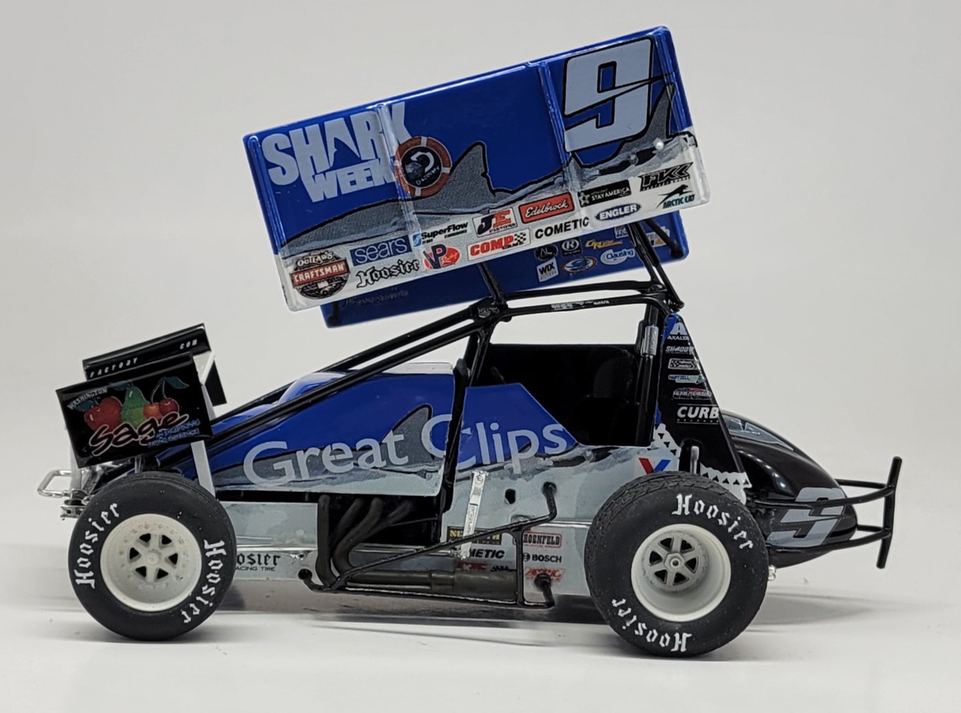 Photo: 20240804 161300 | Daryn Pittman Shark Week sprint car album ...