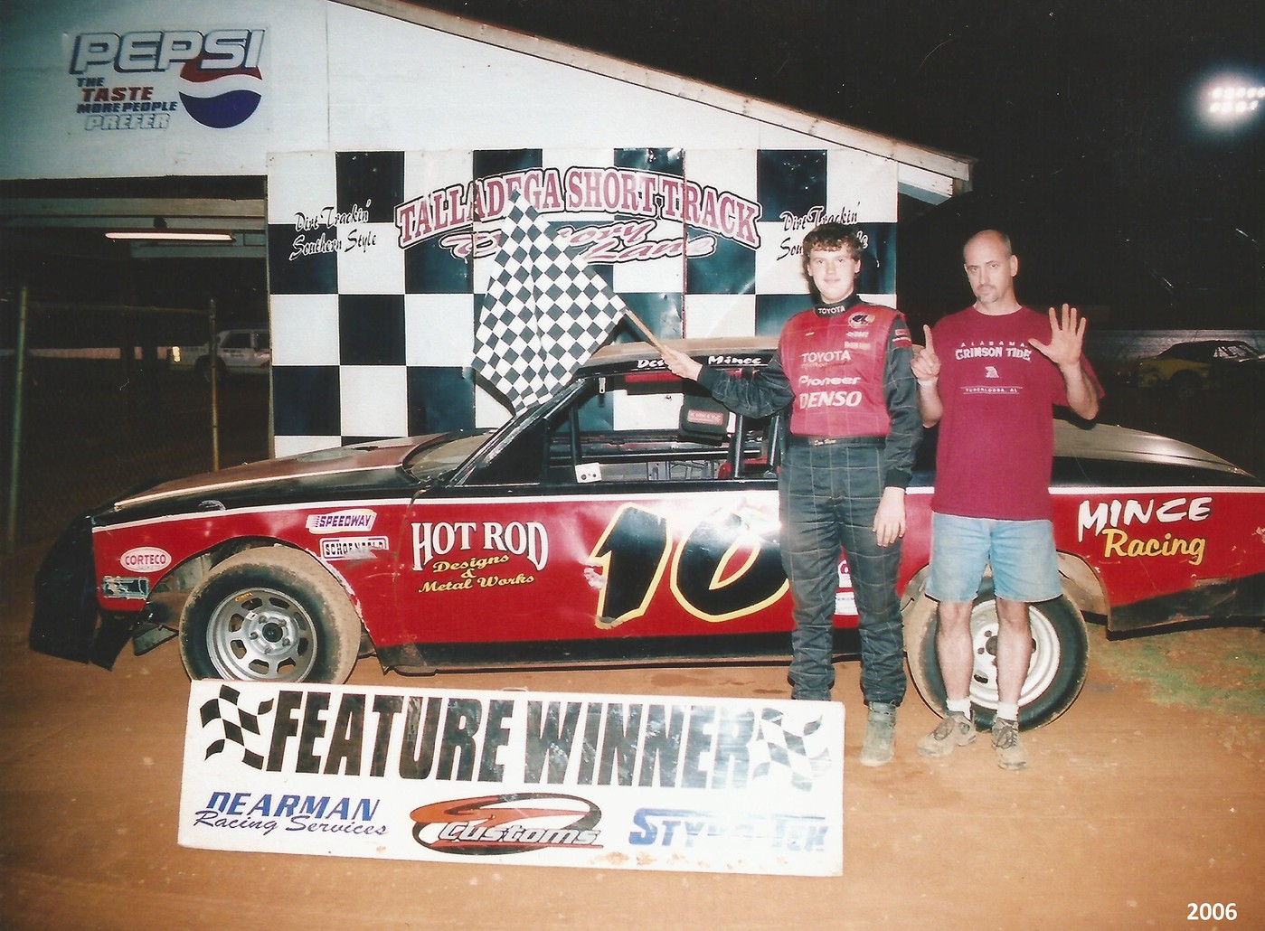 Photo: 2006 6th win | Gene Mince Collection album | ALABAMA AUTO RACING ...