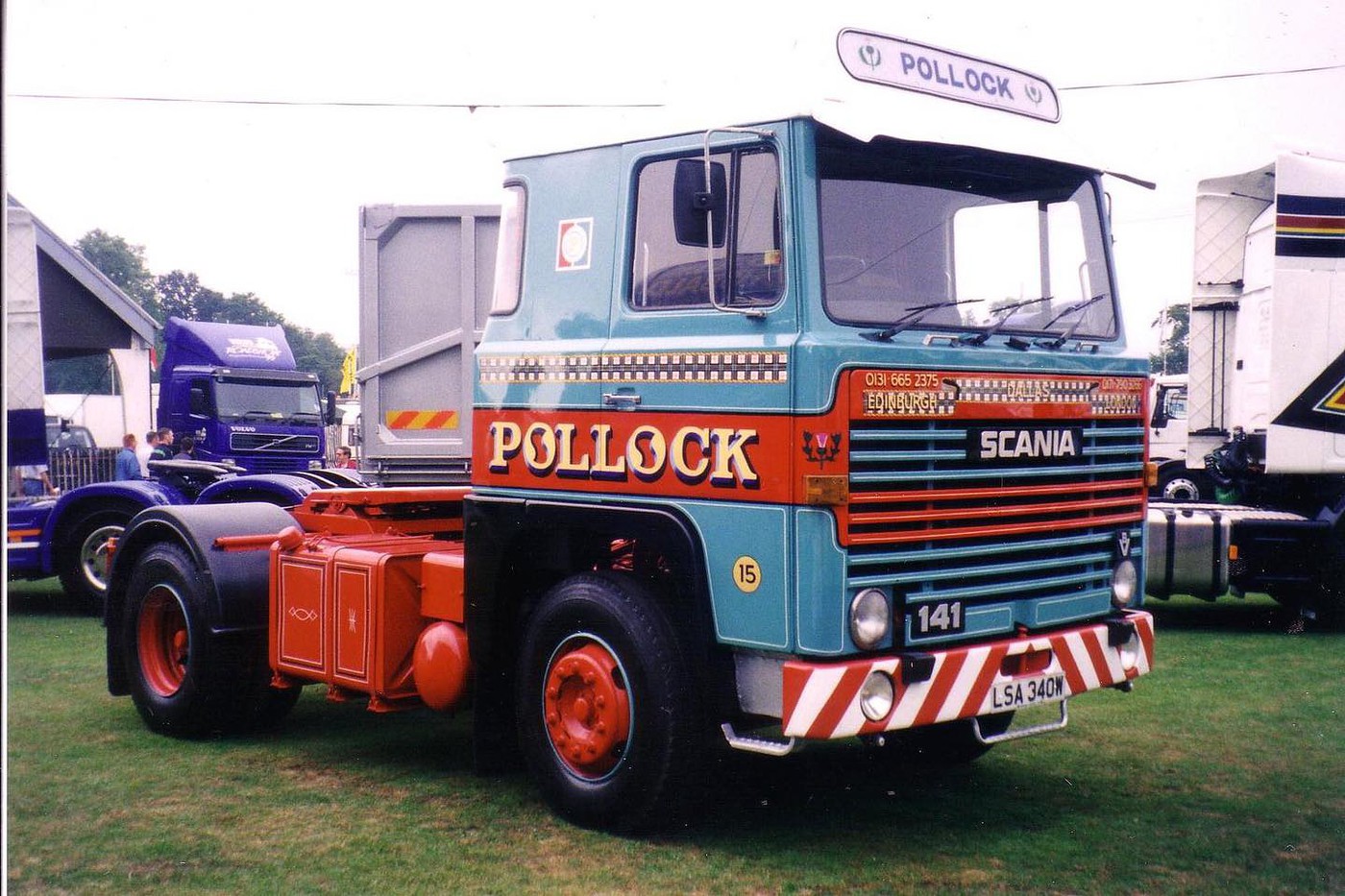 Photo: LSA340W Scania 141 Preserved as Pollock no. 15 | Preserved ...