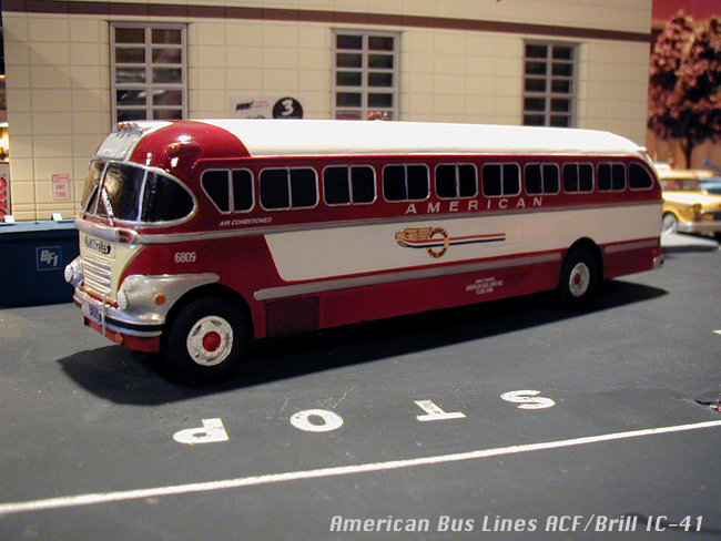 Photo: American Bus Lines (ABL) ACF/Brill IC-41 | TRAILWAYS SYSTEM BUS ...