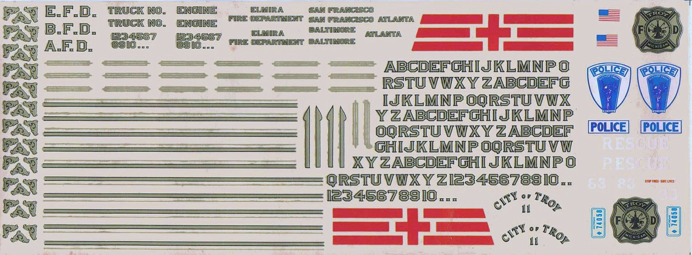 Photo: AMT Chevy Rescue Van-4 | AMT Chevy Rescue Van Kit # T-516-300 ...