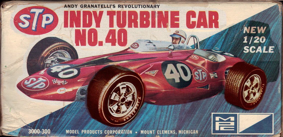 Photo: MPC 1967 Indy Turbine BoxEnd2 | MPC Andy Granatelli's ...