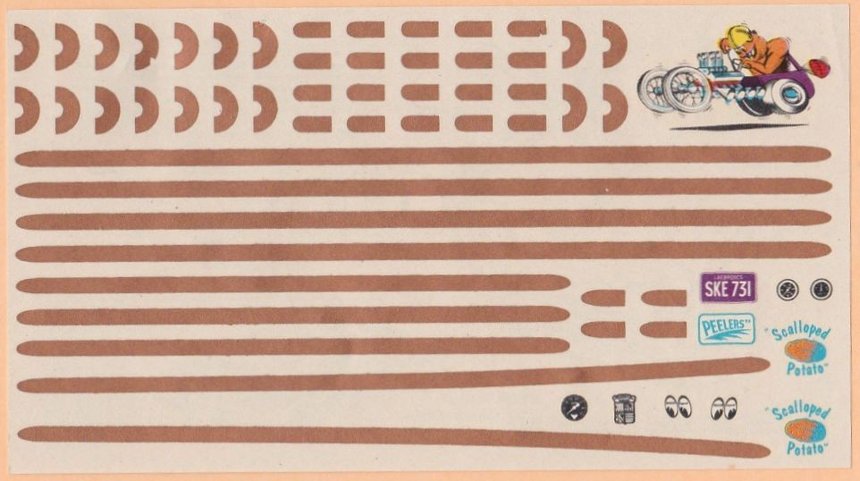 Photo: 1962 Valiant Styline - decals | AMT '62 Valiant Styline #S 8062 ...