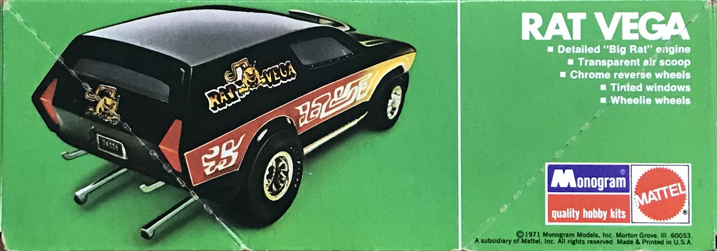 MONOGRAM RAT VEGA desgined by Tom Daniel #6655 album | DRASTIC PLASTICS ...