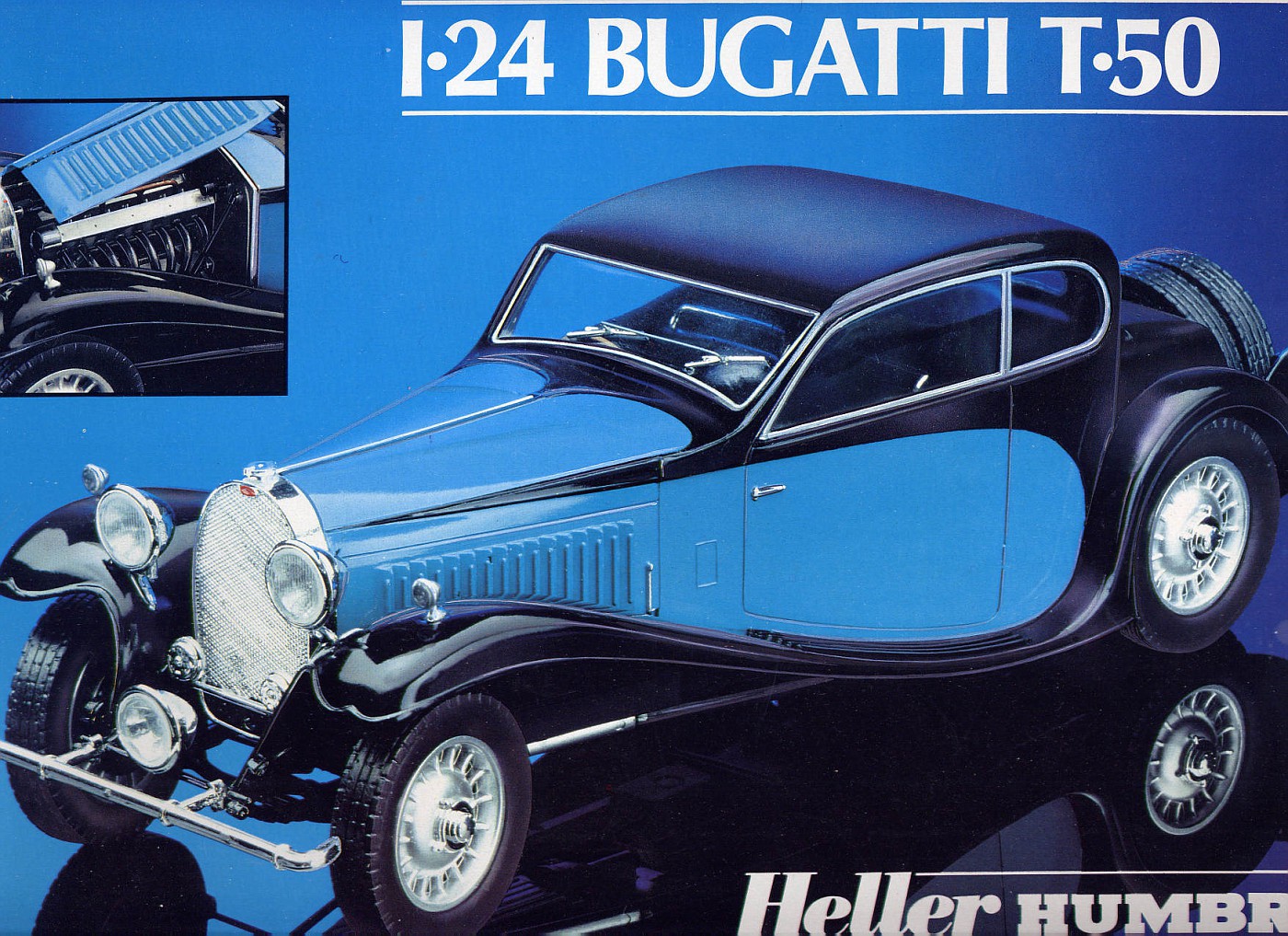 Photo: 1930 Bugatti T50 Box 1 | HELLER Bugatti T-50 #80706 album ...