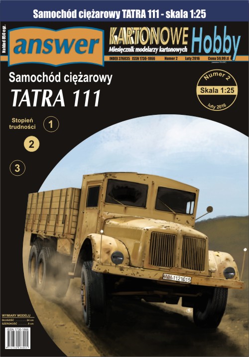 Photo: No-02:2016 Tatra 111 | Answer album | Dutch Model Truck Club | Fotki.com, photo and video ...