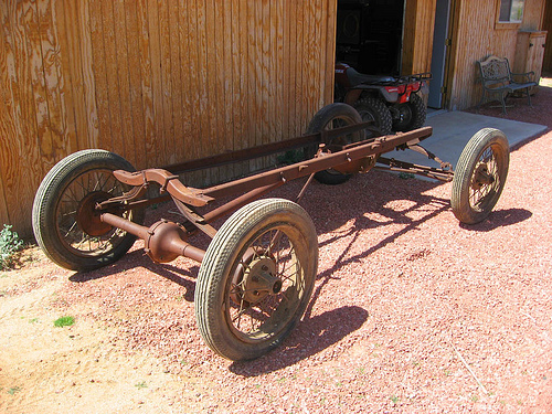 Photo: frame rear shot | 1908 to 1927 Ford Model T detail photos album ...