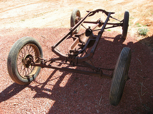 Photo: frame front view | 1908 to 1927 Ford Model T detail photos album ...