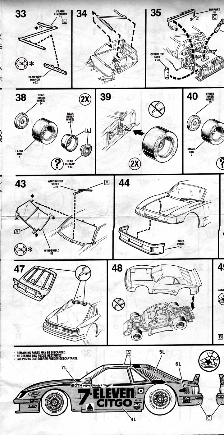 Photo: 711 Mustang5 | REVELL 7/Eleven Mustang GTO IMSA Road Racing ...