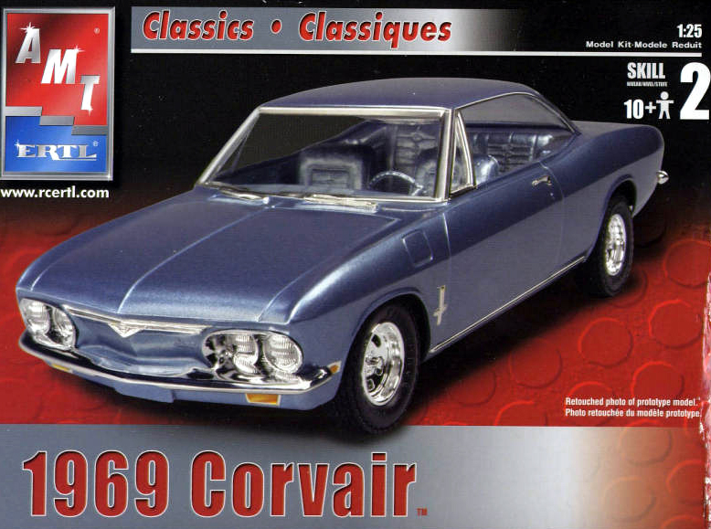 1969 Corvair Model Car