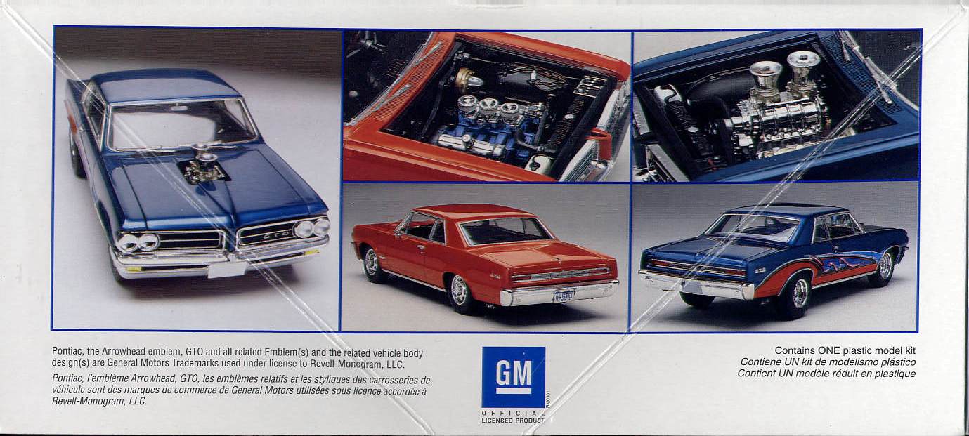 Photo: 1964 Pontiac GTO Box 3 | REVELL '64 Pontiac GTO album | DRASTIC ...