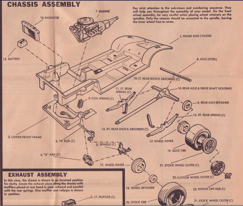 Photo: IMC Mustang II instructions 4 | IMC Ford Mustang II #109 album ...