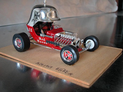 Photo: This orginal issue Red Baron is the work of one Mr. Mike Masters ...