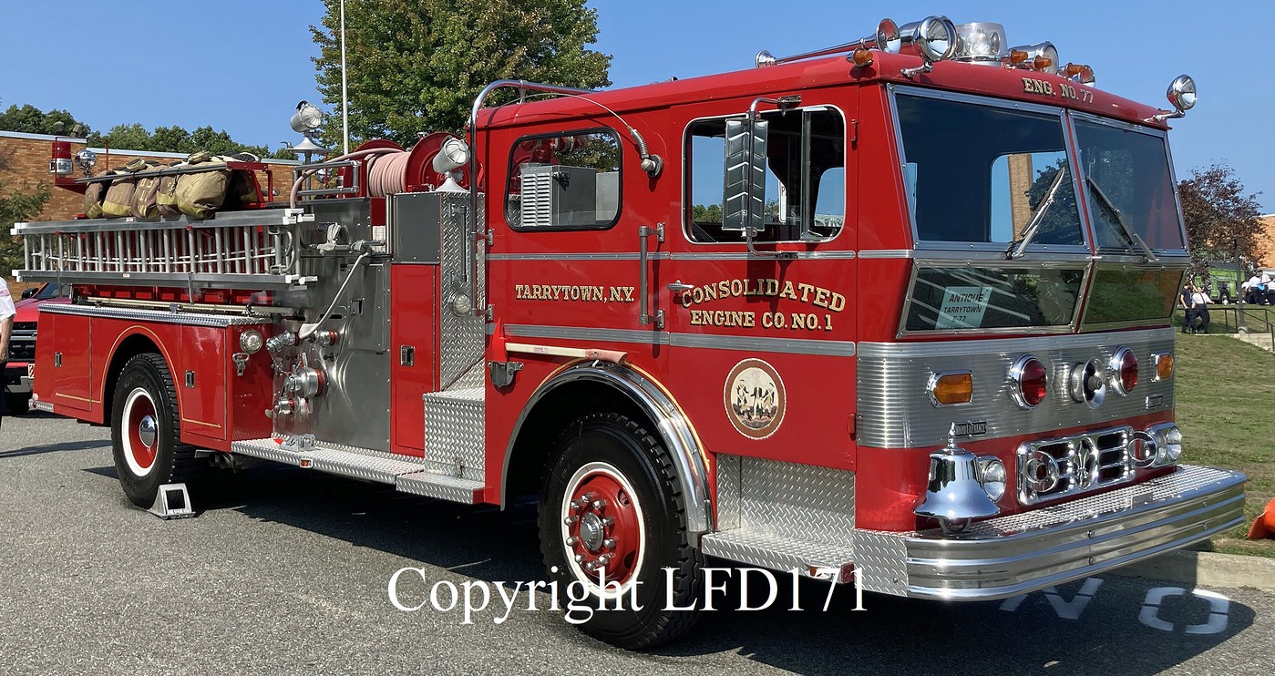Photo: Engine 77 - RETIRED | Tarrytown album | Westchester County Fire ...